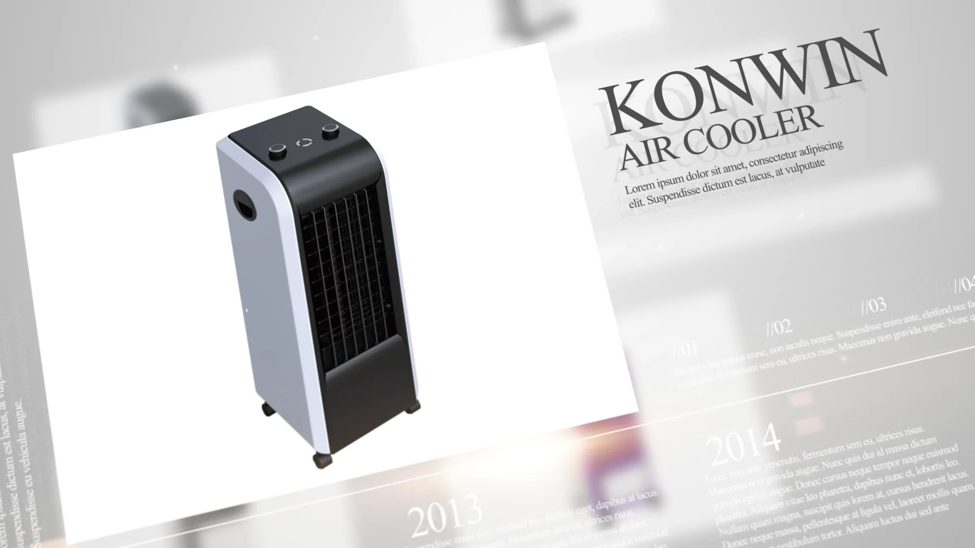 Konwin 16 Inch Electric Mist Cooling Fan Water Spray Standing Fan With ...