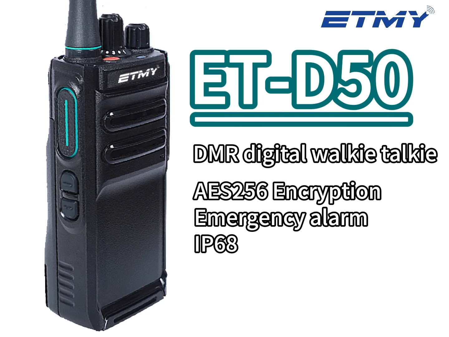 Ip68 Vhf Uhf Waterproof Dmr Gps Analog Digital Professional Walkie ...