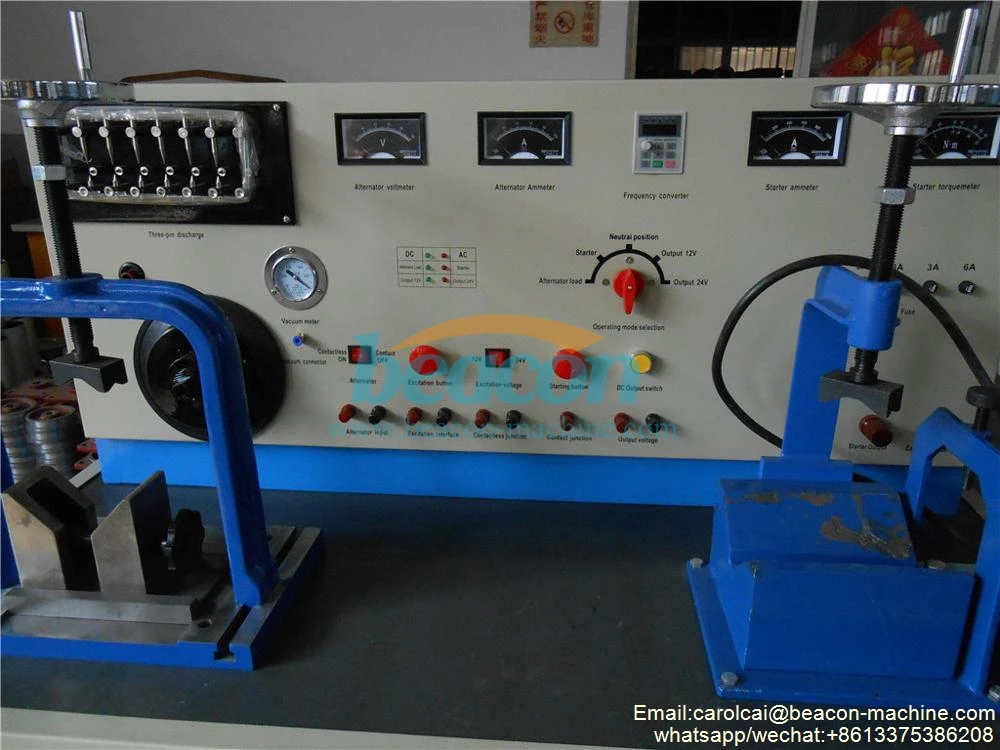 Bcqz-2b Electrical Generator Starter And Alternator Test Stand ...