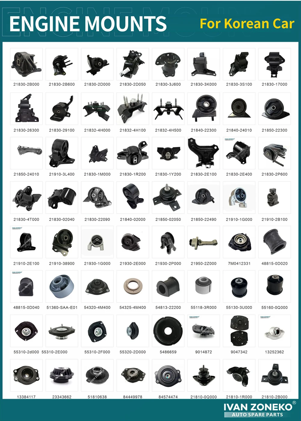 Kia Hyundai Japanese Engine Mounts - Reliable Auto Parts