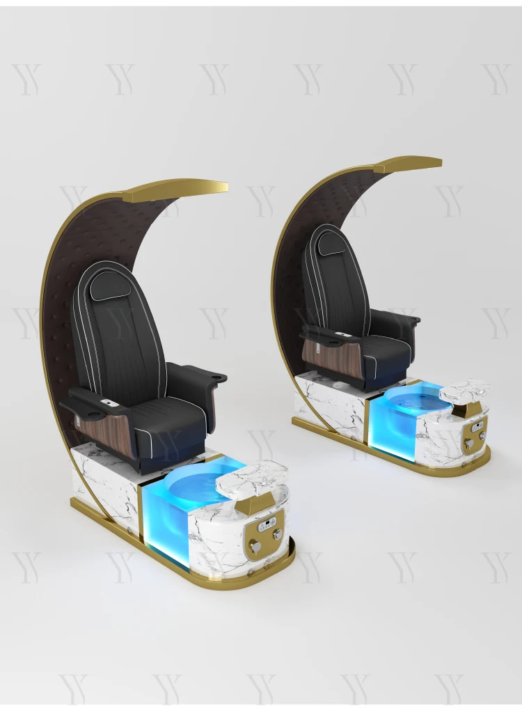 Luxury Modern Throne Manicure Foot Spa Pedicure Chairs for Professional ...