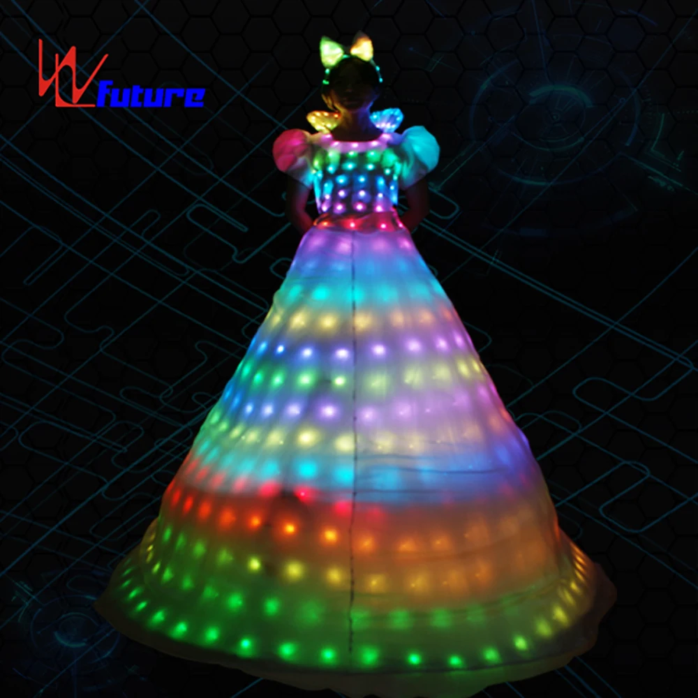 Glowing Stilts & LED Costumes - Perfect for Dance Performances