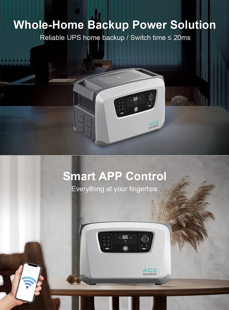 Whole-home Backup Power Solution Power Bank Station Portable Power ...