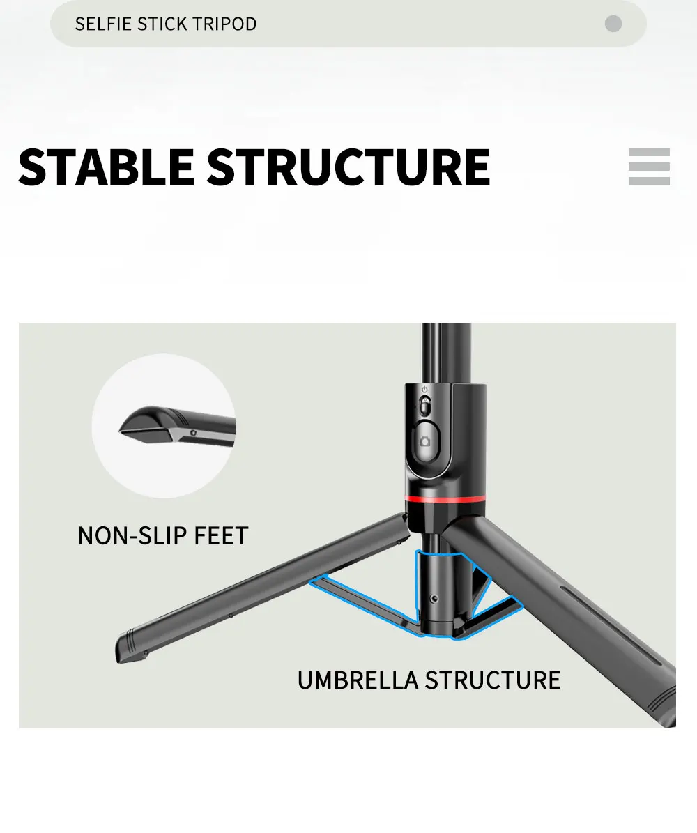 2024 L12 Smartphone Monopod Tripod - Versatile & Durable