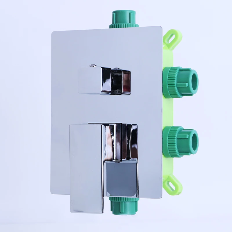 Bathroom PPR Welding Connector Hot and Cold Water Mixer Valve Brass ...