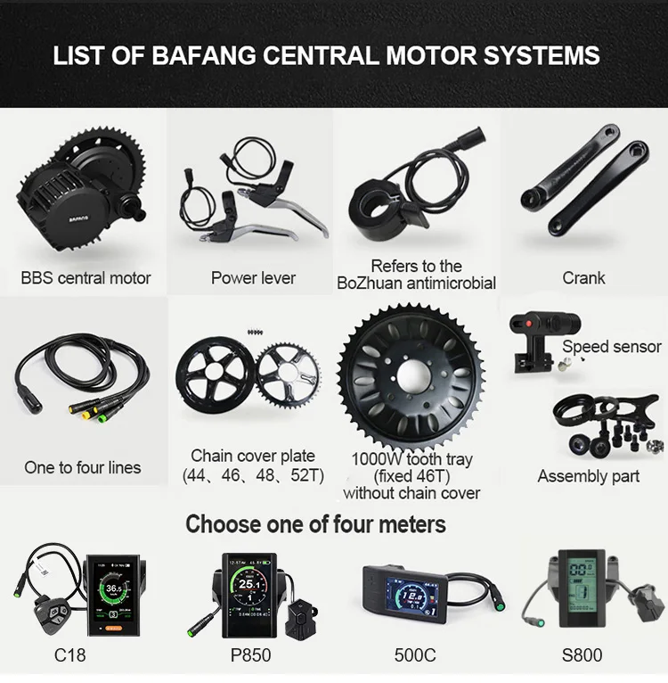 BAFANG G340 Electric Bike Conversion Kit - High Torque Power