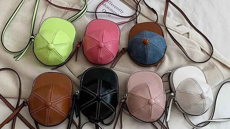 2023 Hat Shape Child Cute Purse Crossbody Mini Designer Handbags Famous ...