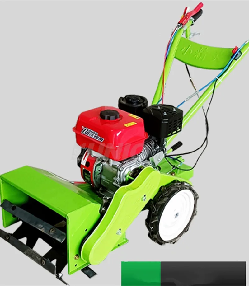 Automatic Tiller Soil Cultivator Movers Tilling Plough Hand Grass ...