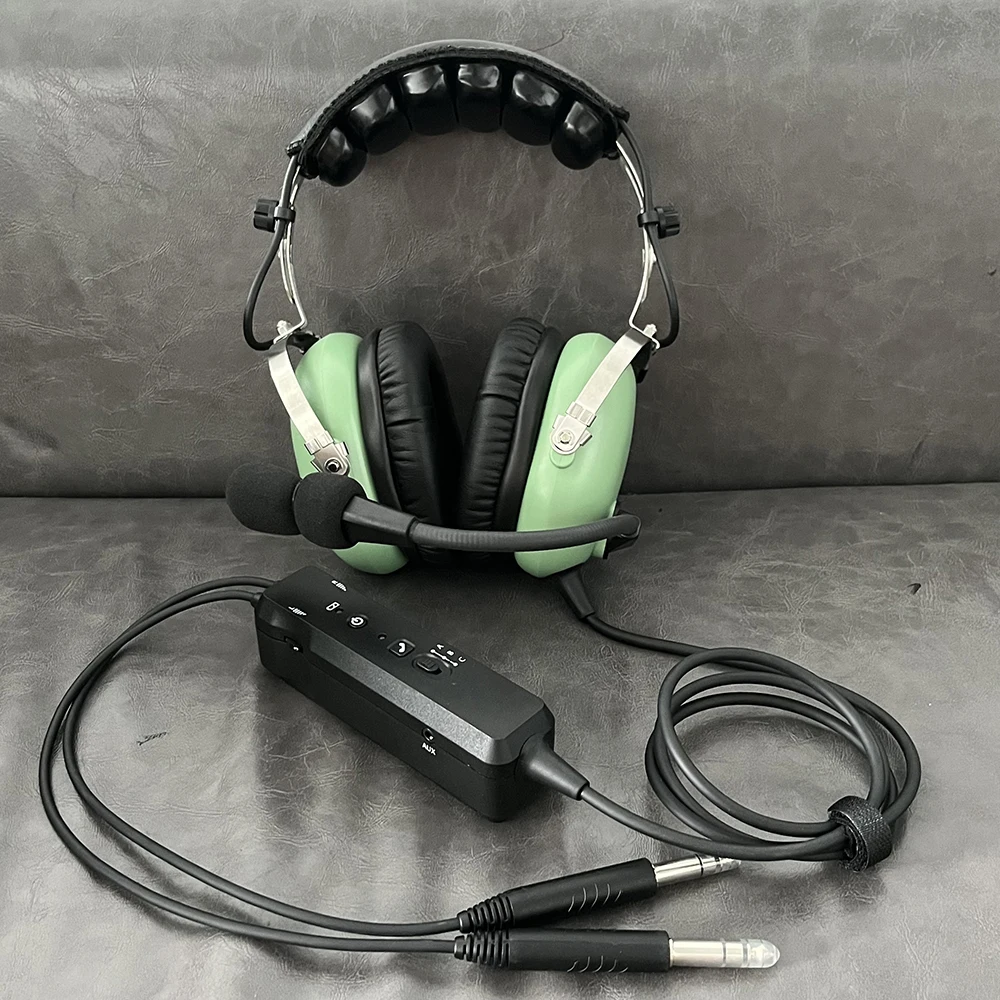 Aviation Headset with ANR & Bluetooth - Professional Pilot Gear