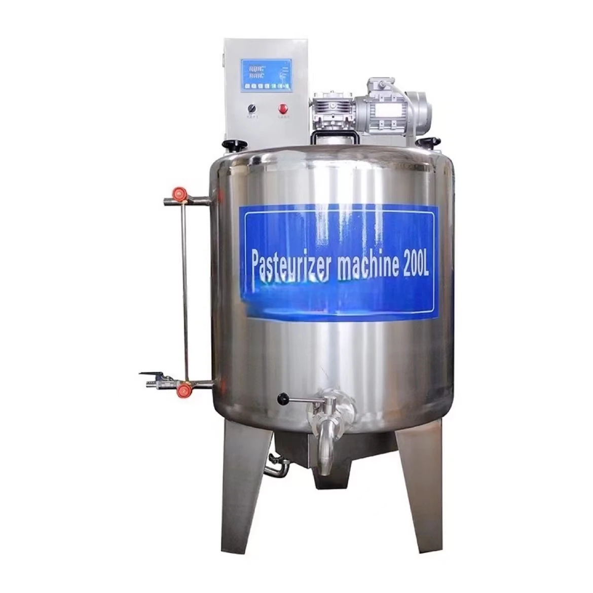 Industrial Gas Honey Juice Batch Pasteurizer - High Prod