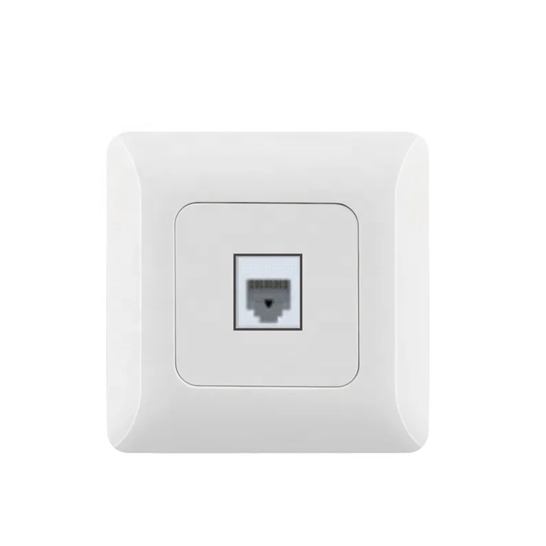 Pc Wall Socket Sirode 9218 Series Europe Standard White 1 Gang Computer ...