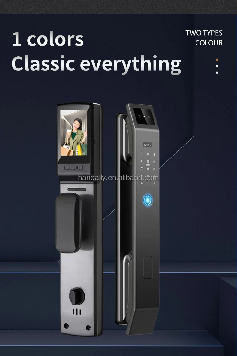 3D Face Recognition Smart Door Lock - Secure & Convenient