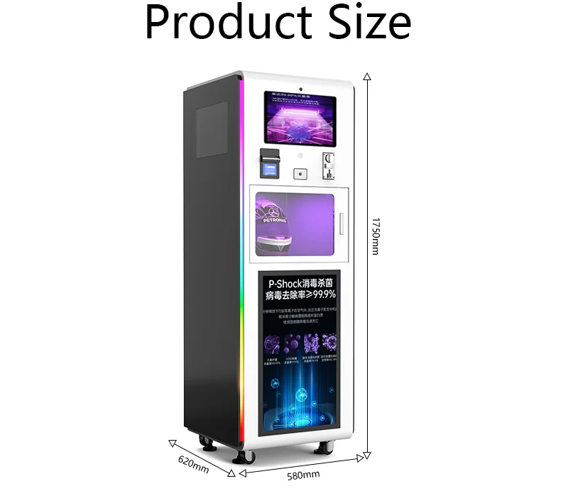 Outdoor Helmet Cleaning Machine - Automatic & Disinfecting