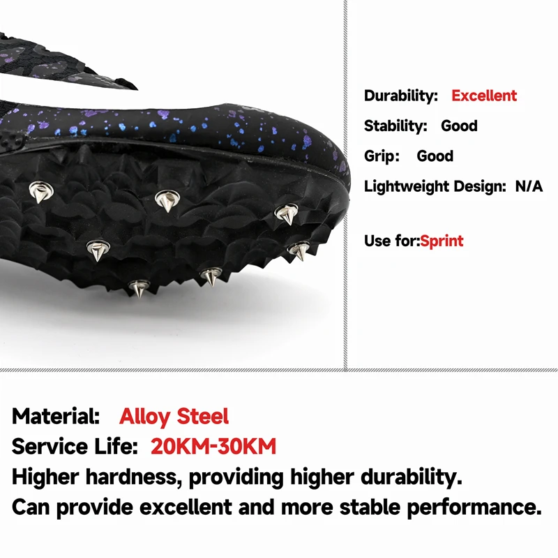 48 PCS 4.8mm 3/16" Track&Field Pyramid Spikes Shoes Spike Replacements ...