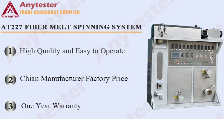 Customized Continuous Pilot Scale Melt Spinning Machine