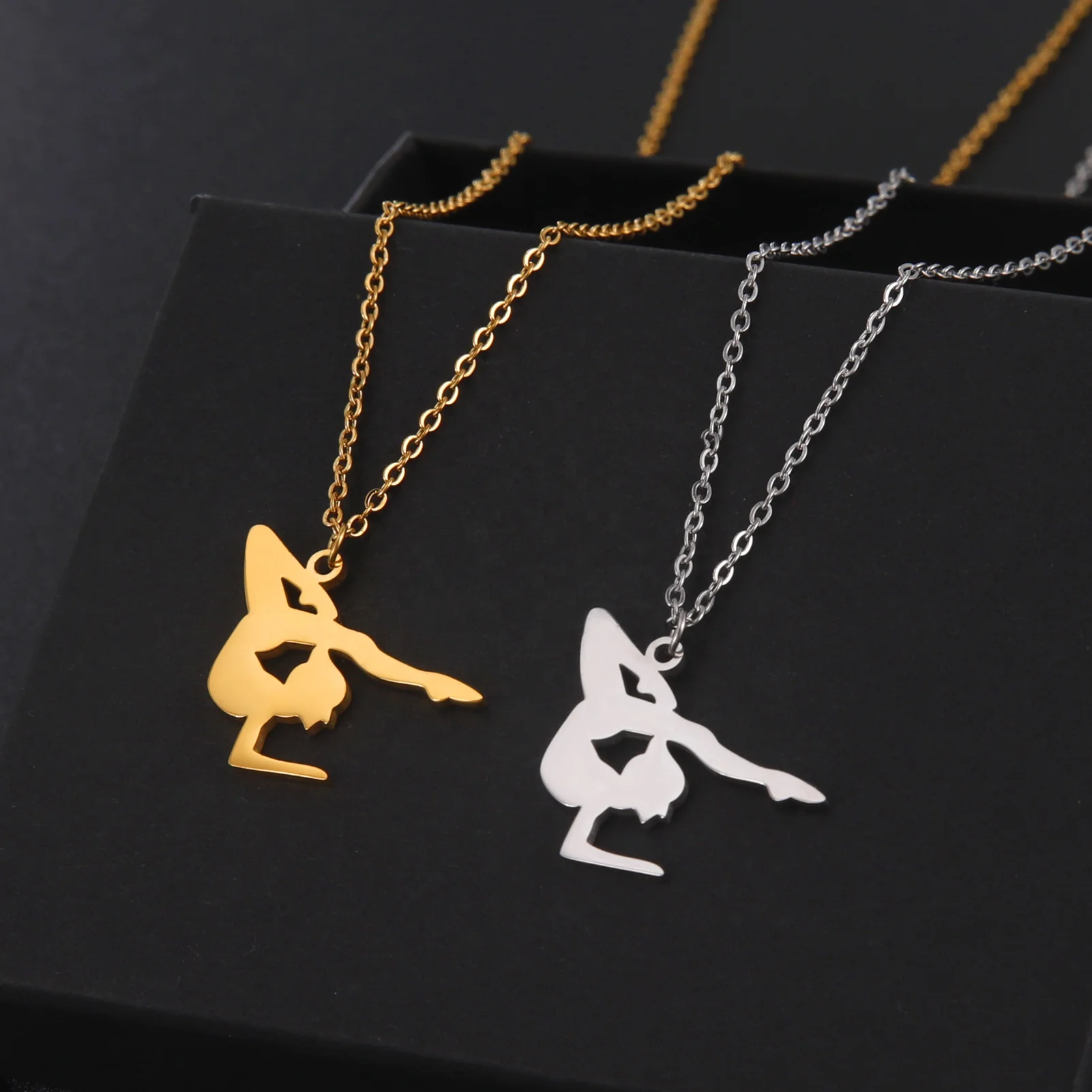 12 Styles Artistic Gymnastics Series Necklace Gymnast Ballet Dancing ...