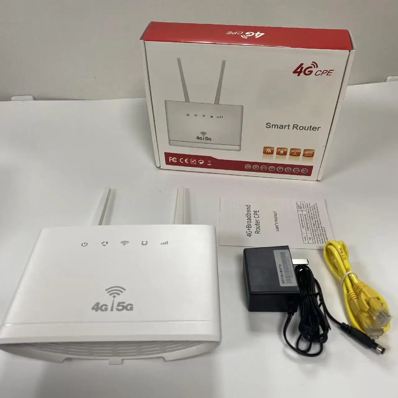 Asia Best-Selling T900 Home Router - 4G, 2 Antennas, 4 Wifi Ports