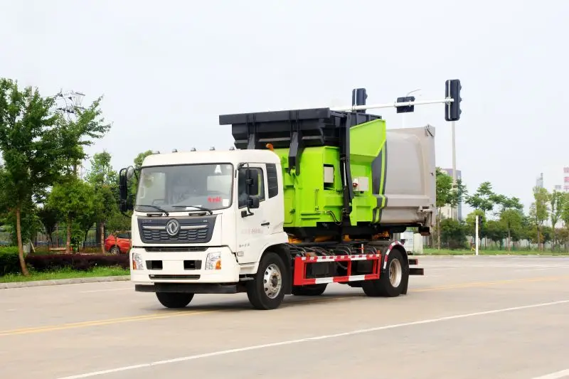 Quotation For A 6x4 Carriage Detachable Garbage Truck With A Total Mass ...