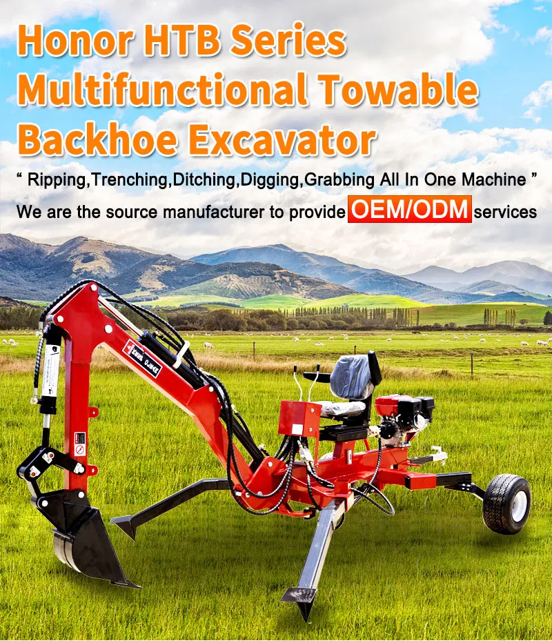 Agriculture Machinery Mini Excavator Towable Backhoe Price Products ...