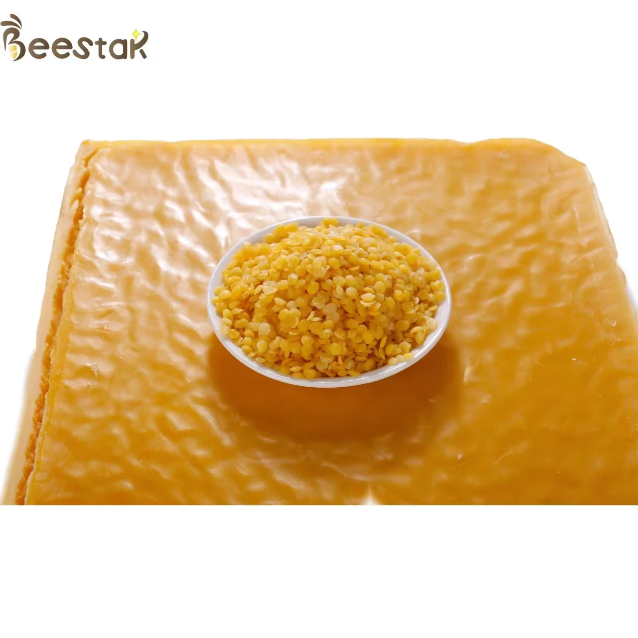 100% Pure Yellow Color Beeswax Block For Beeswax Foundation Sheet Bee ...