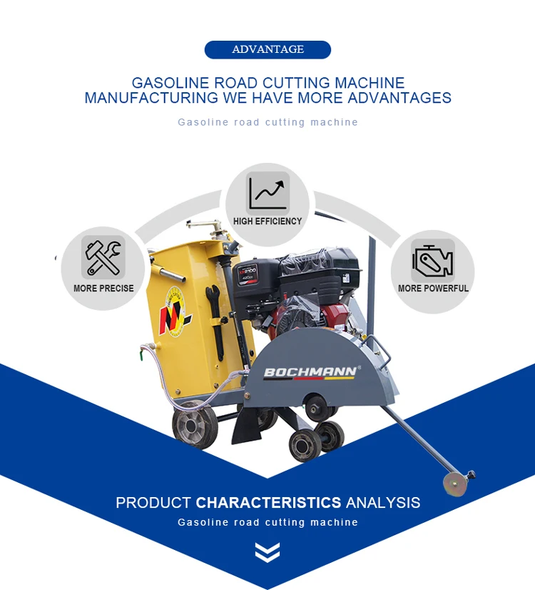 Concrete Pavement Joint Cutting Machine Road Cutter Concrete Cutter ...