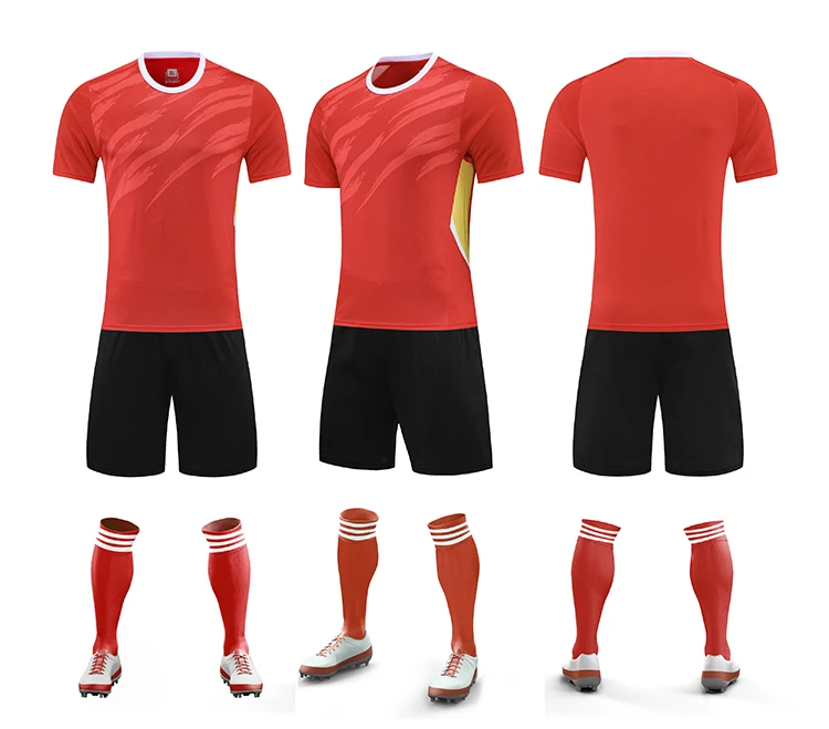 High Quality Football Kits Full Set Soccer Kit Youth Custom Soccer ...