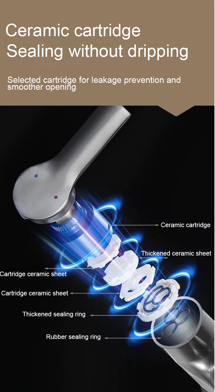 Brass Material Hand Wash Basin Sink Pull Out Water Faucet For Bathroom ...