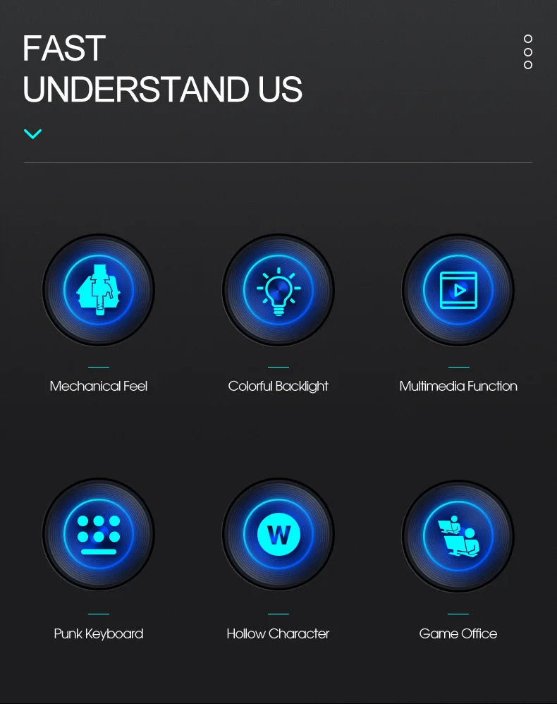 T80 Keyboard with Rainbow Backlight - Gaming & Waterproof