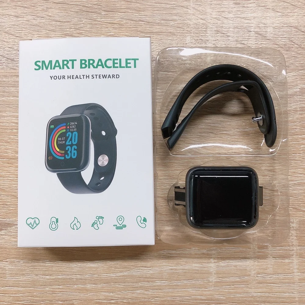 Hot Selling Reloj Intelligent Smart Watch Y68 Health Fitness Tracker ...