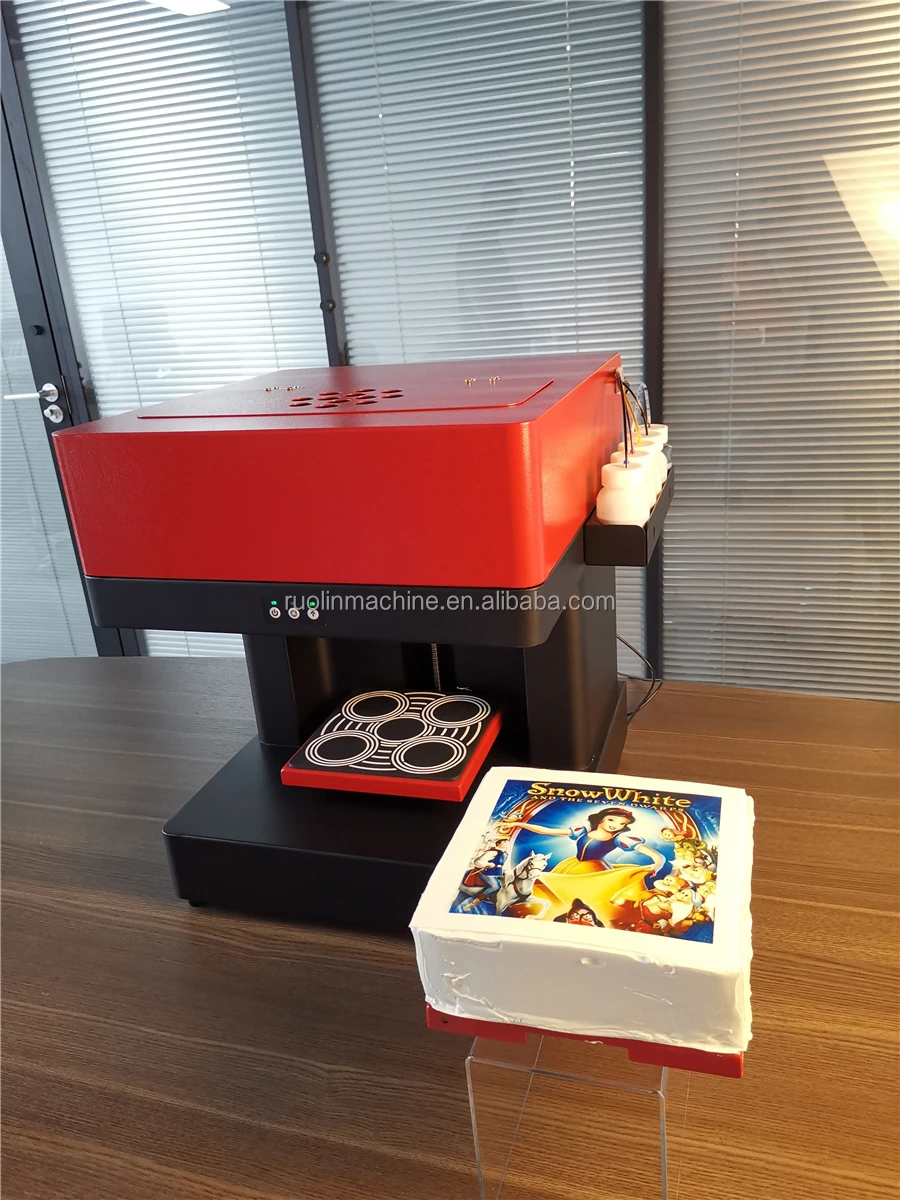 Digital 3d Edible Selfie Photo Food Macarons Cake Chocolate Capuchino ...