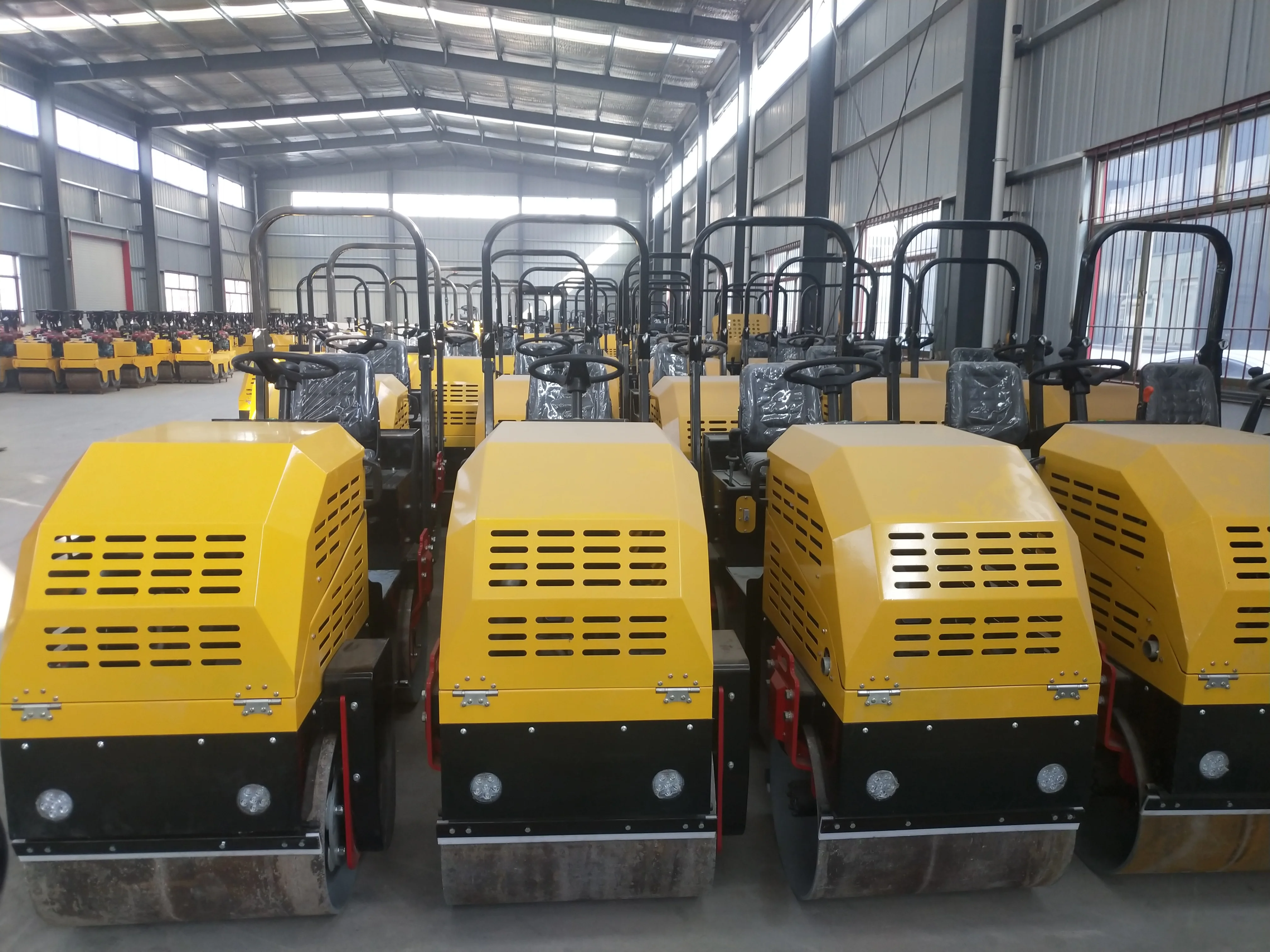 Road Construction Machinery 10 Ton Mechanical Single Drum Smooth Roller ...