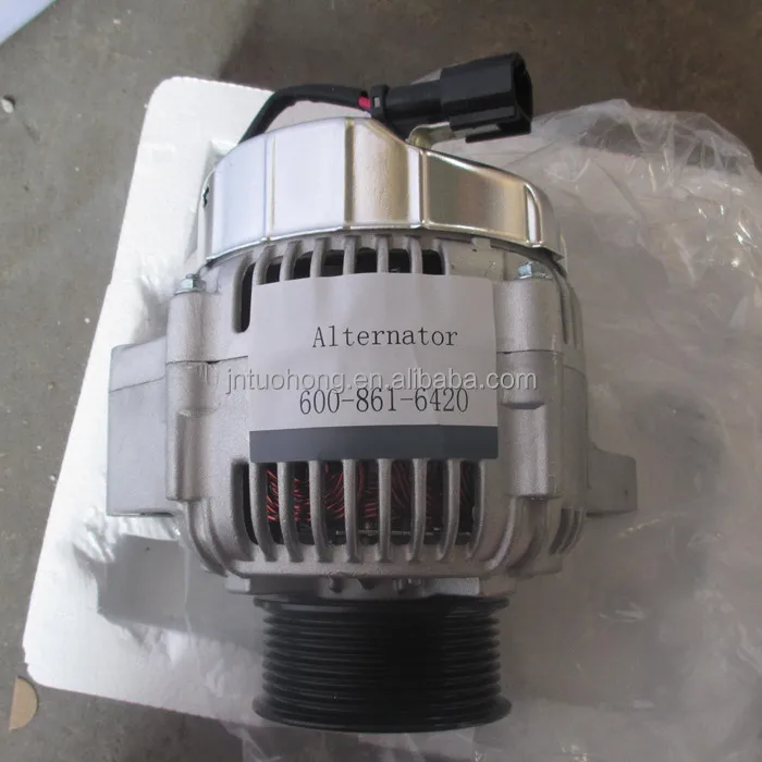 Pc200-8 Excavator Engine Alternator 600-861-6420 - Buy 600-861-6420 ...