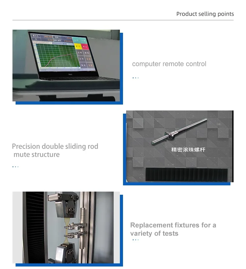 Gaoxin Utm Tensile Test Machines Push Pull Peeling Testing Machine ...