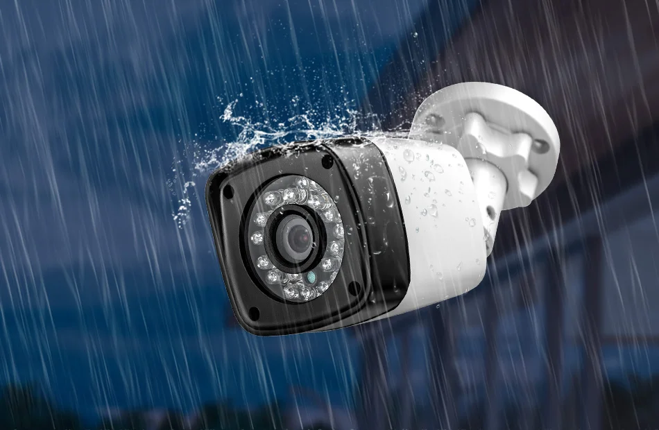 Factory Outdoor 1080 8mp 5mp 2mp 4ch Security Set 4k Ahd Dvr Kit Camera ...