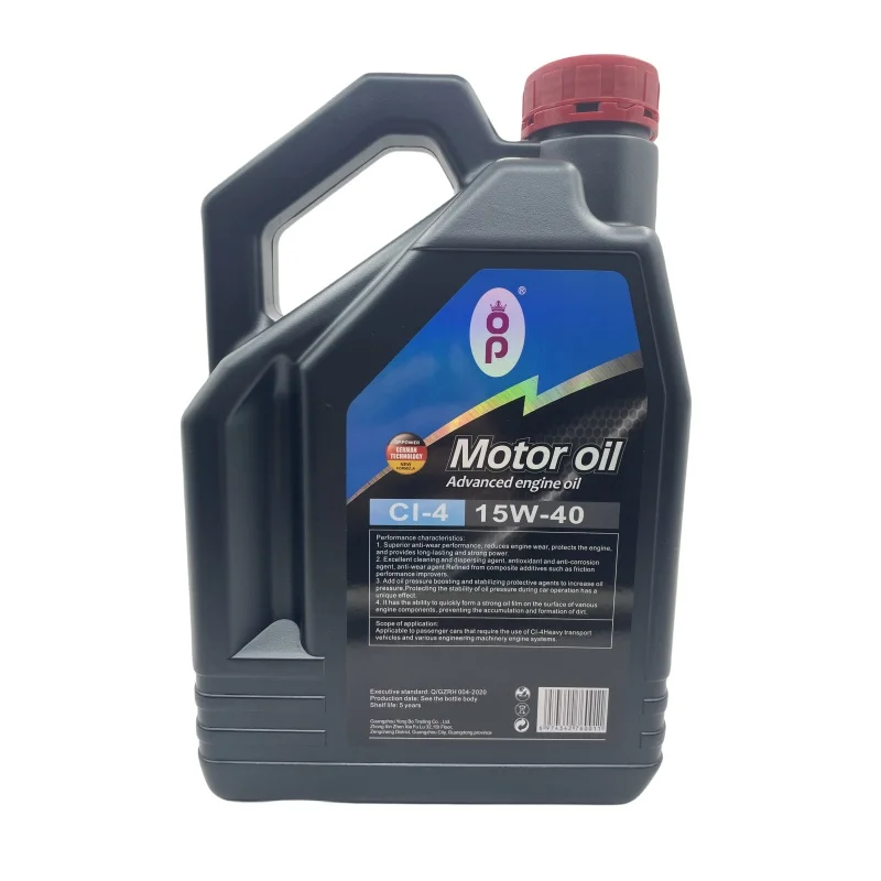 Diesel Engine Oil Op Brand Ci-4 15w-40 4 Liters With Wholesale Factory Price - Buy Diesel Engine ...