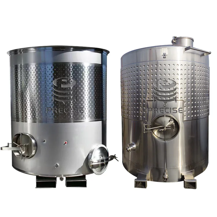 High Quality Open Top 5000 Liter Stainless Steel Wine Fermentation Tank ...