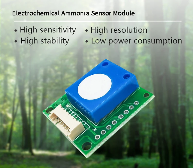 Electrochemical Nh3 Ammonia Sensor Nh3 Gas Sensor Module For Public ...
