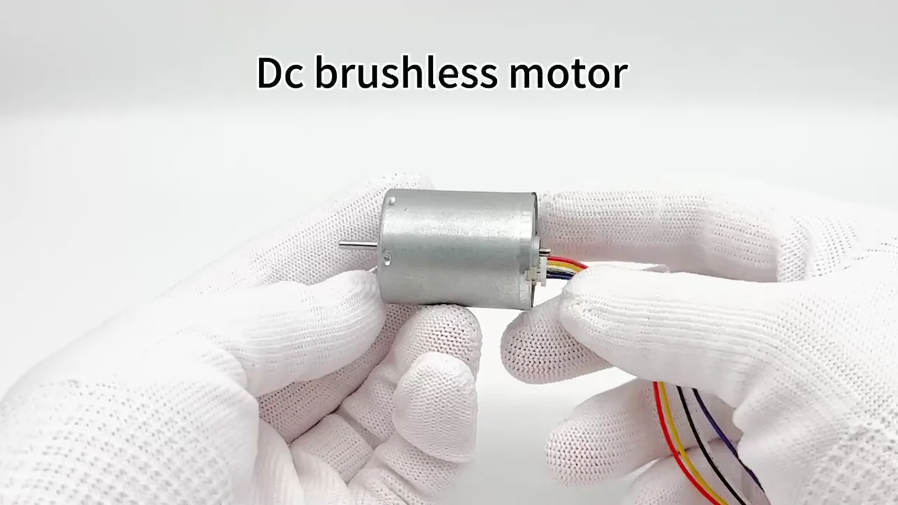 Bldc 24x30mm Brushless Dc Motor With Eccentric Gear And Build-in Driver ...