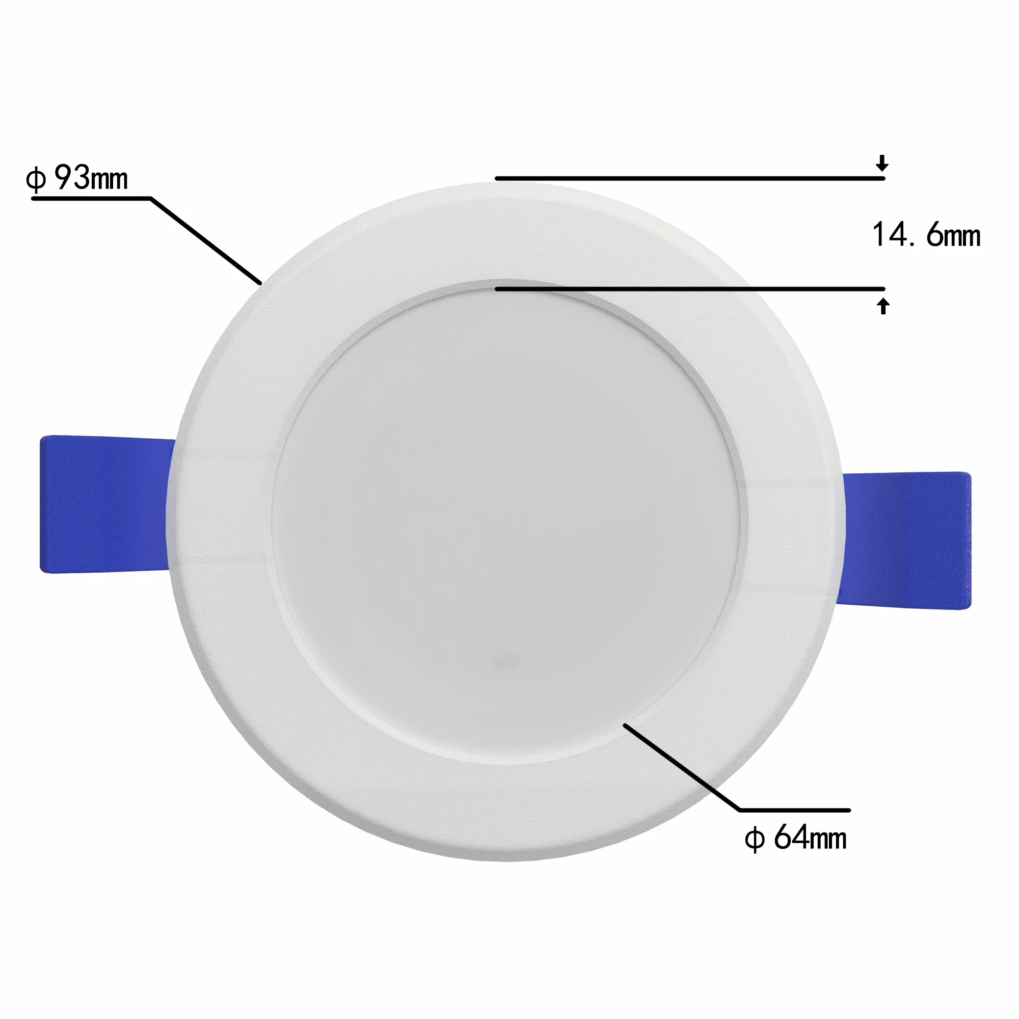 New Model Oem Odm Thin Led Down Light 3w 9w 12w 18w 24w 2.5 Inch 4 Inch ...