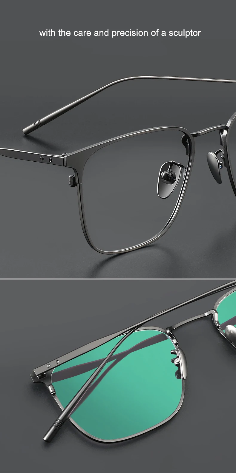 Glazzy Prescription Titanium Myopia Frames - Latest Eyewear