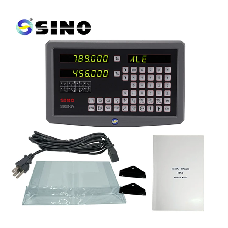 Lathe DRO Kit Linear Encoder Ruler Scale with Two-Axis Digital Readout ...