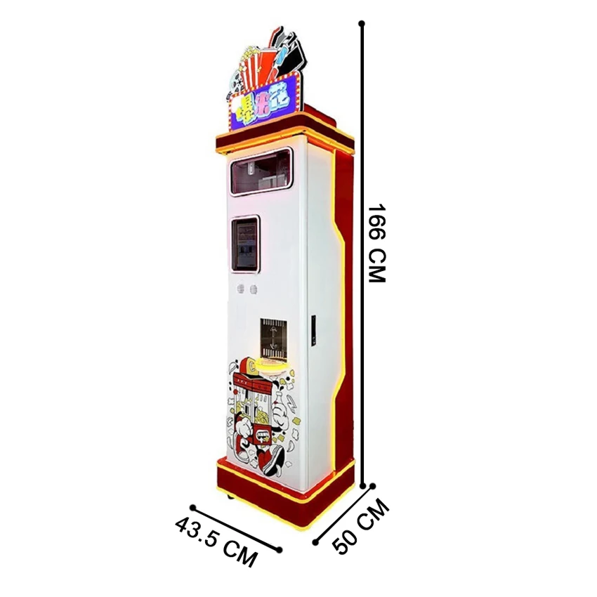 Vintage Popcorn Vending Machine - High Quality & Professional