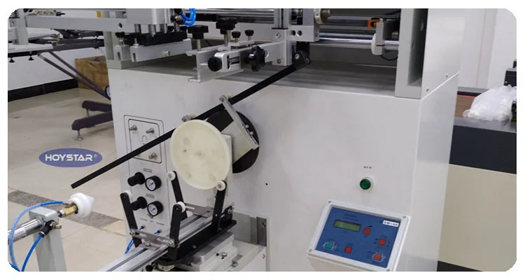 Cylindrical Curved Screen Printing Machine For Bottle - Buy Easy To ...