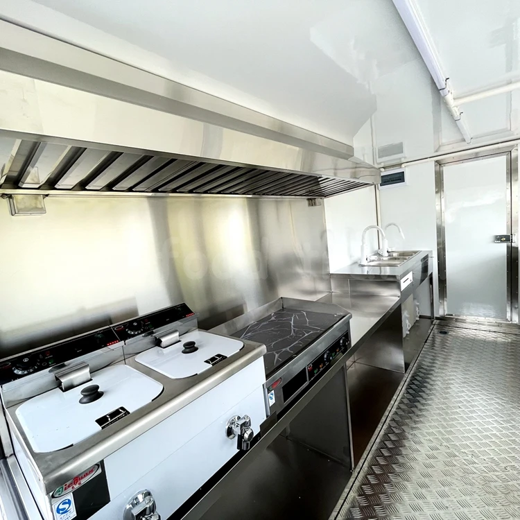 Affordable Concession Food Truck Trailers Flour Mill Mobile Restaurant ...