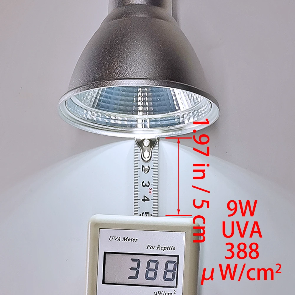4w 9w Led Uvb Uva Reptile 5.0 10.0 Sun Light Turtle Uv Bulb Full ...