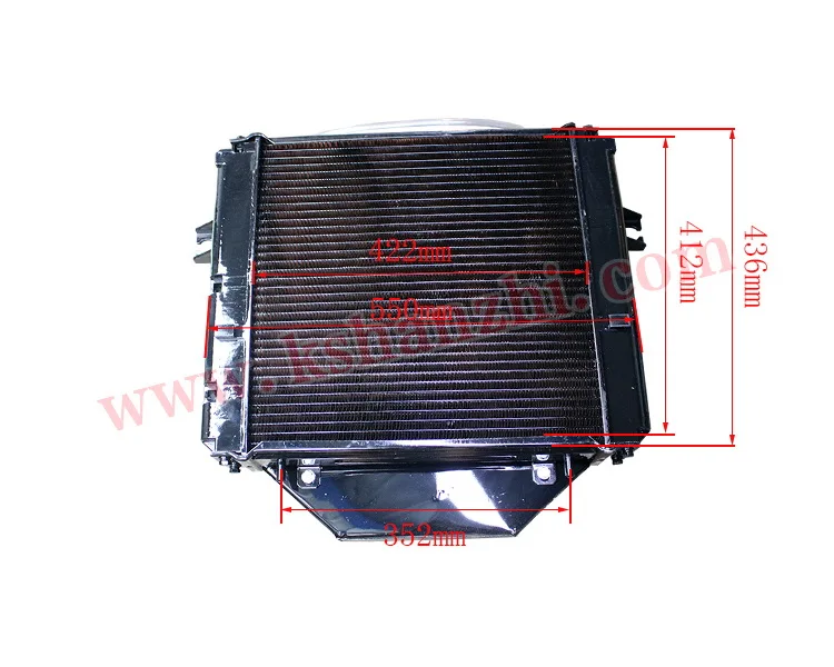 Forklift Parts H14v2-10201 Oil Cooler Hydraulic Radiator For Cpqd10/k15 ...