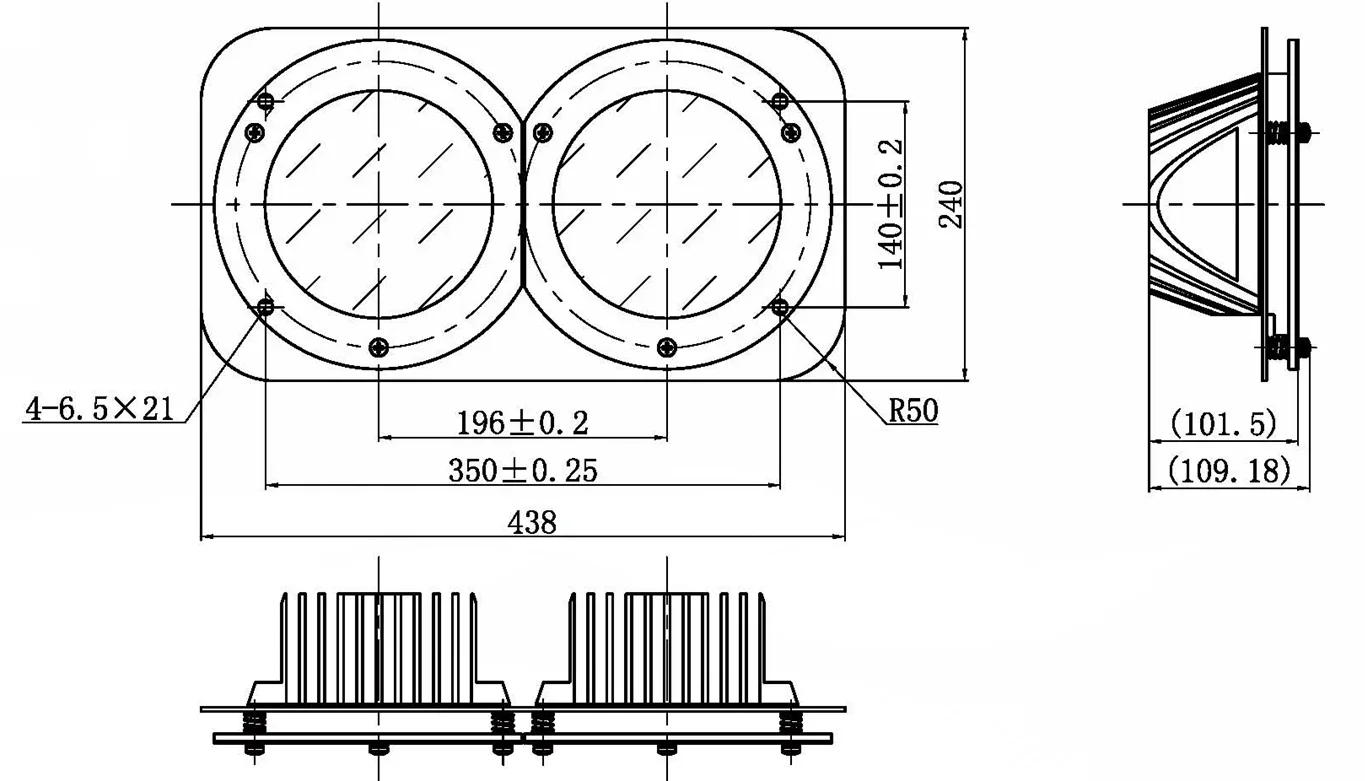 High Quality Railway LED Headlights - Reliable & Durable