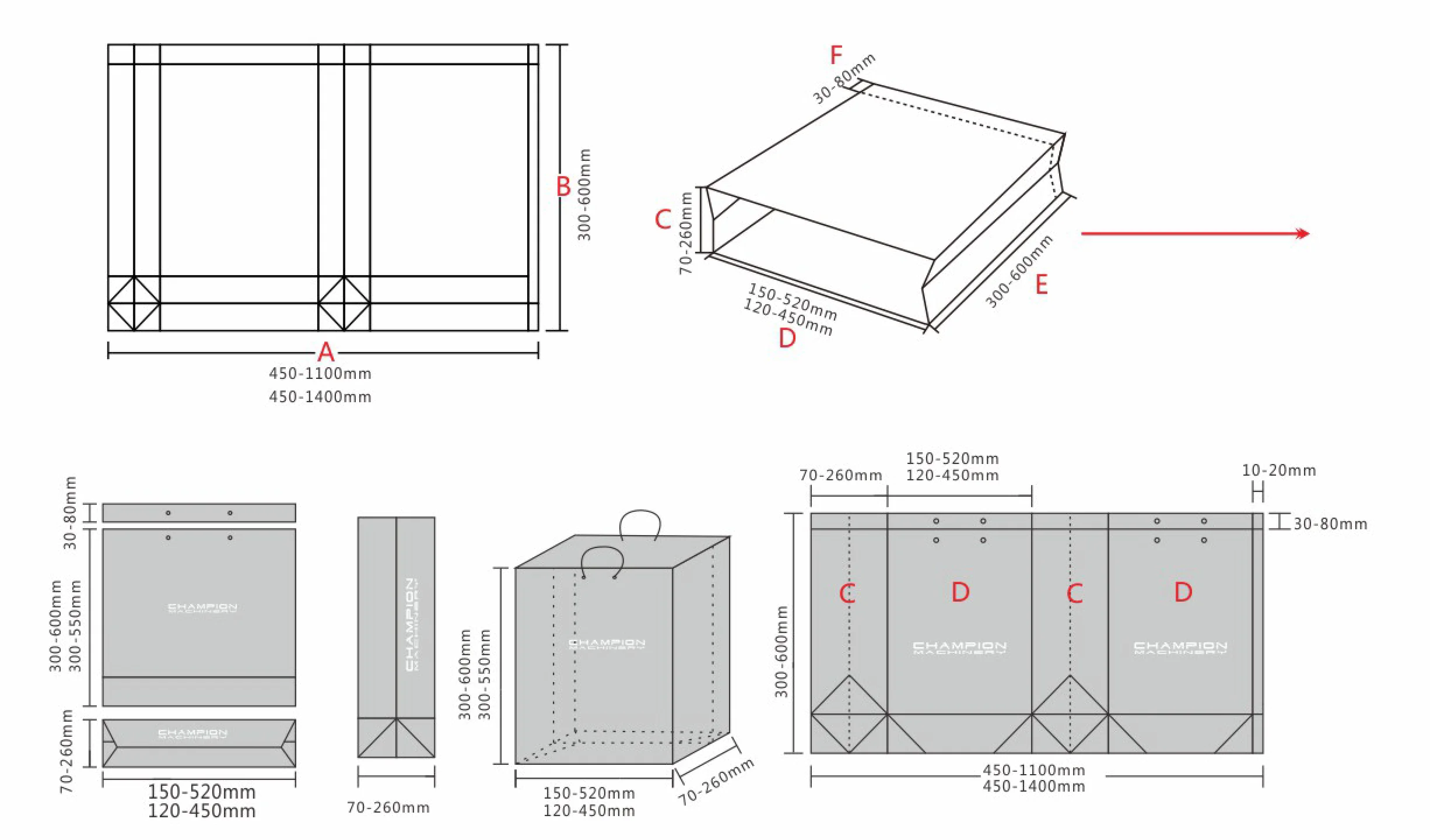 Cmtf-1100at Paper Bag Tube Former With Top Folder Insert In Machine ...