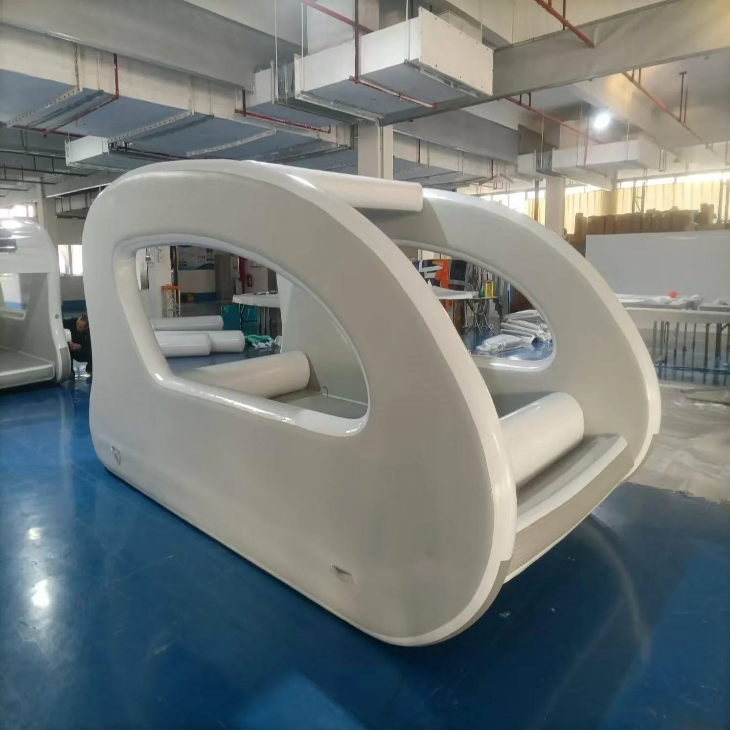 Luxury Catamaran Float Tube Boat - Inflatable House Boat