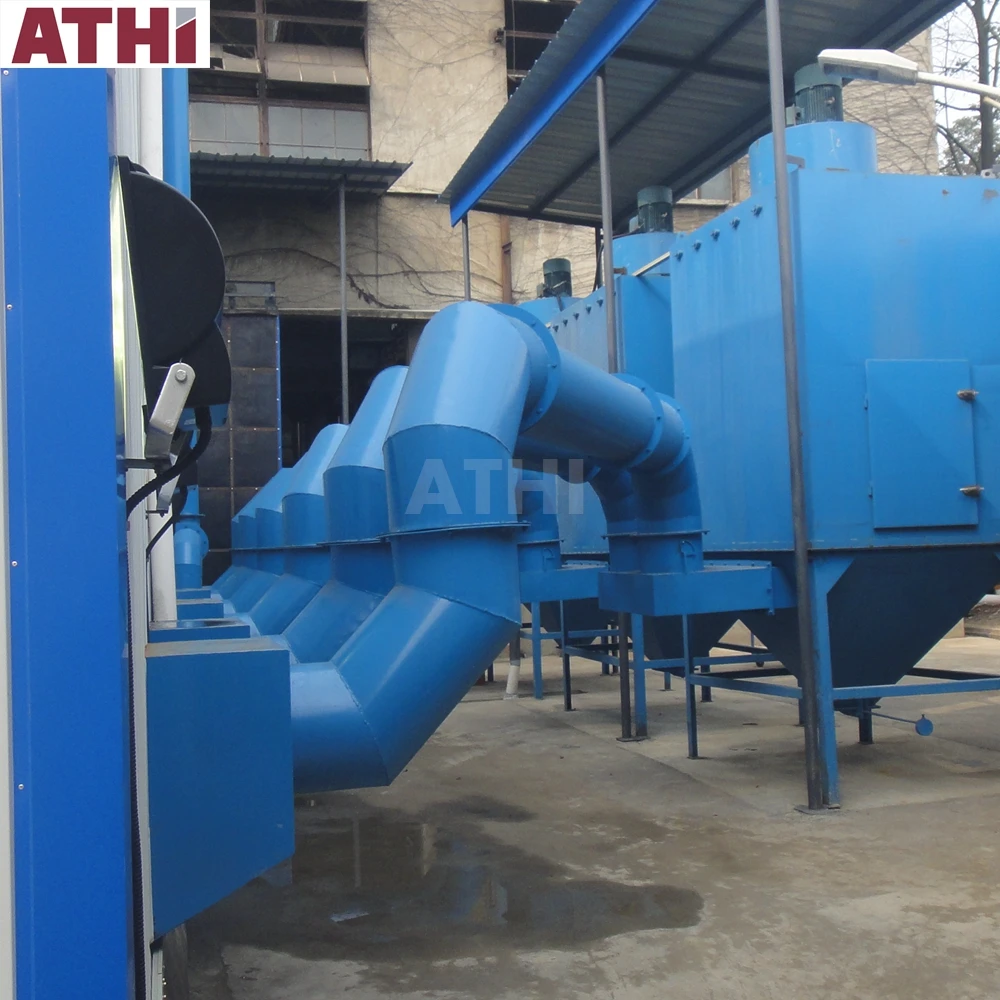 Q37 Automatic High Efficiency Hook Type Shot Blasting Machine